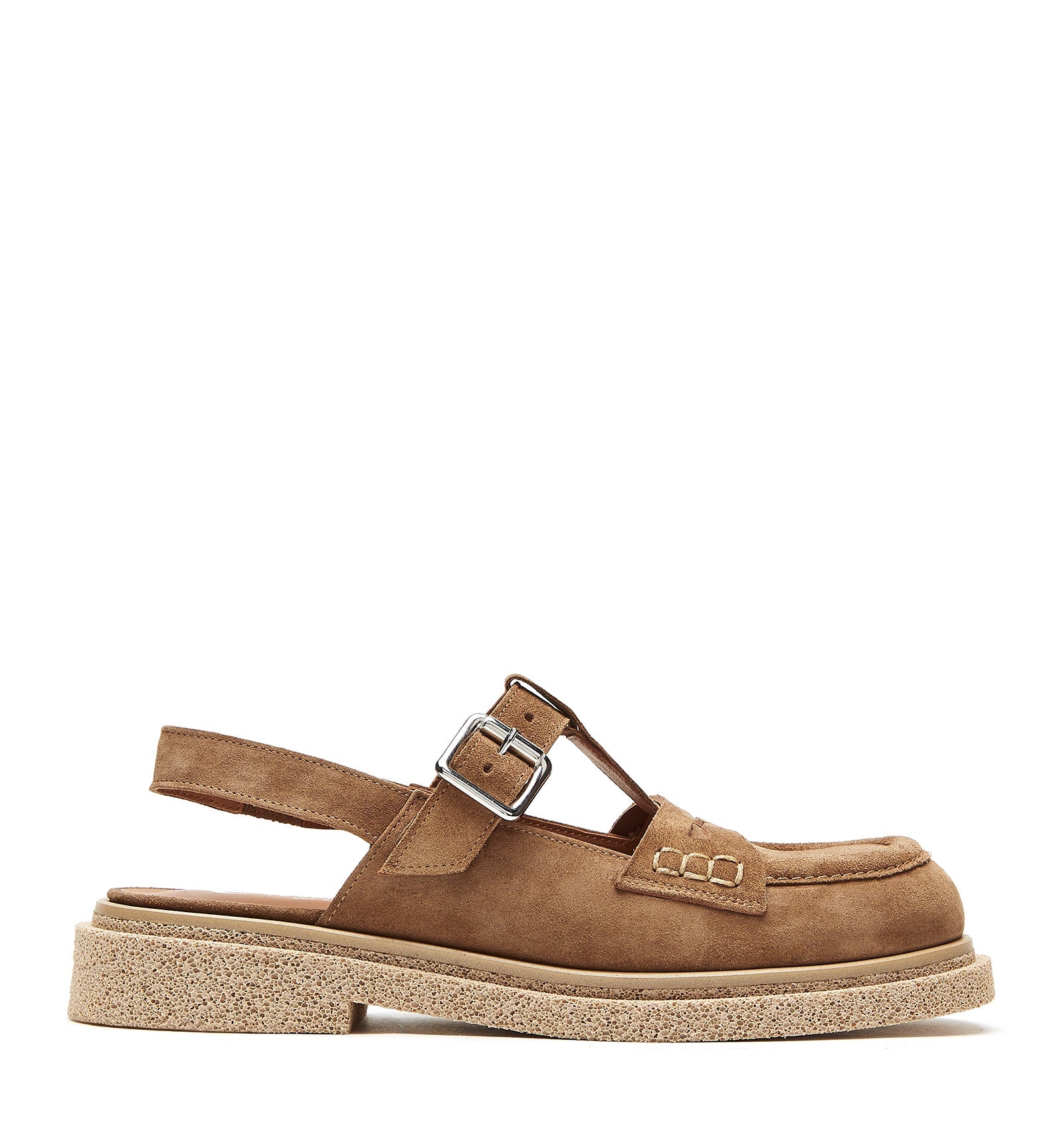 REFUEL SUEDE LOAFER SANDAL